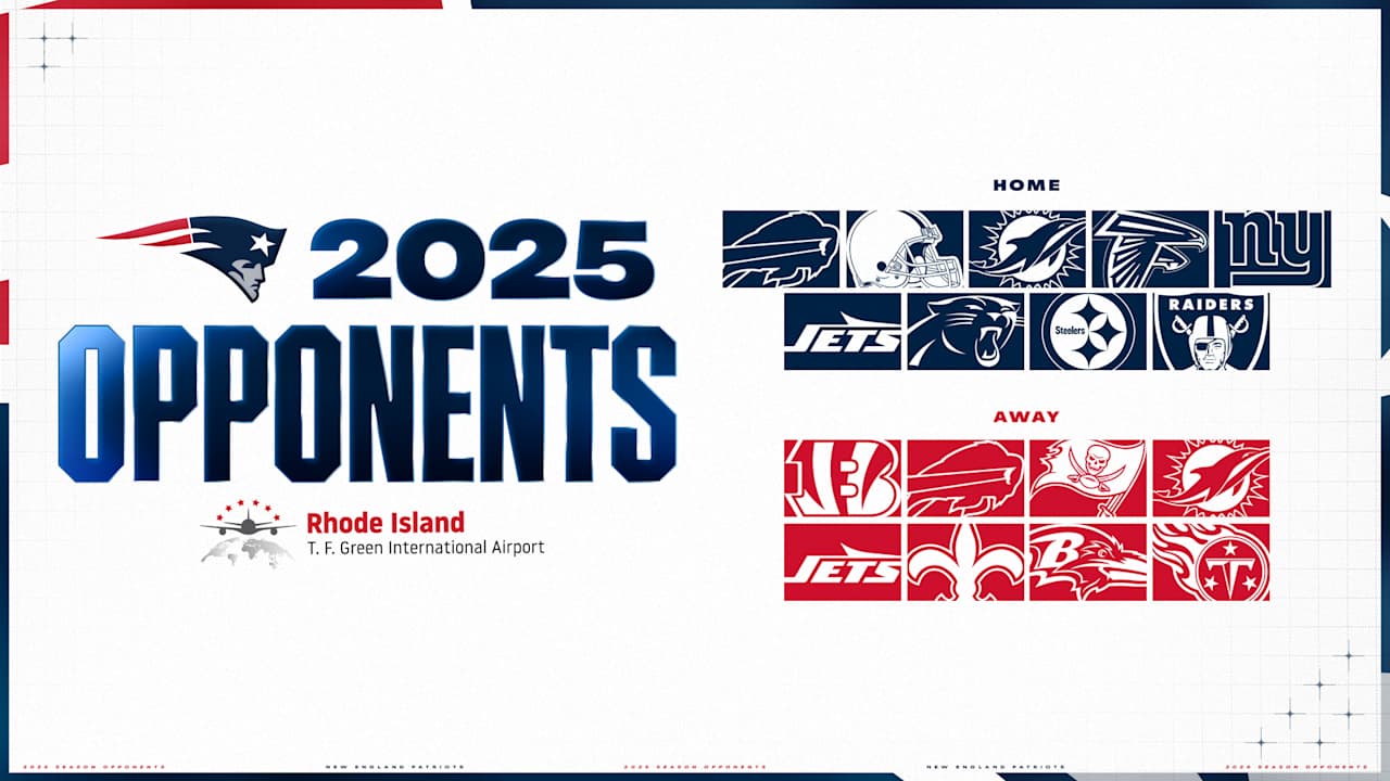 Future Patriots Opponents: 2025 through 2027