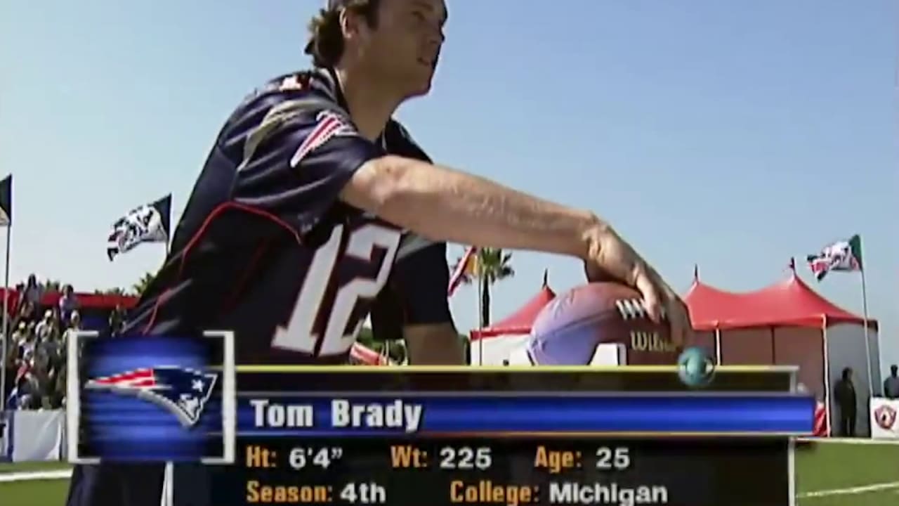2003 Pro Bowl QB Challenge with Tom Brady | Throwback Highlights