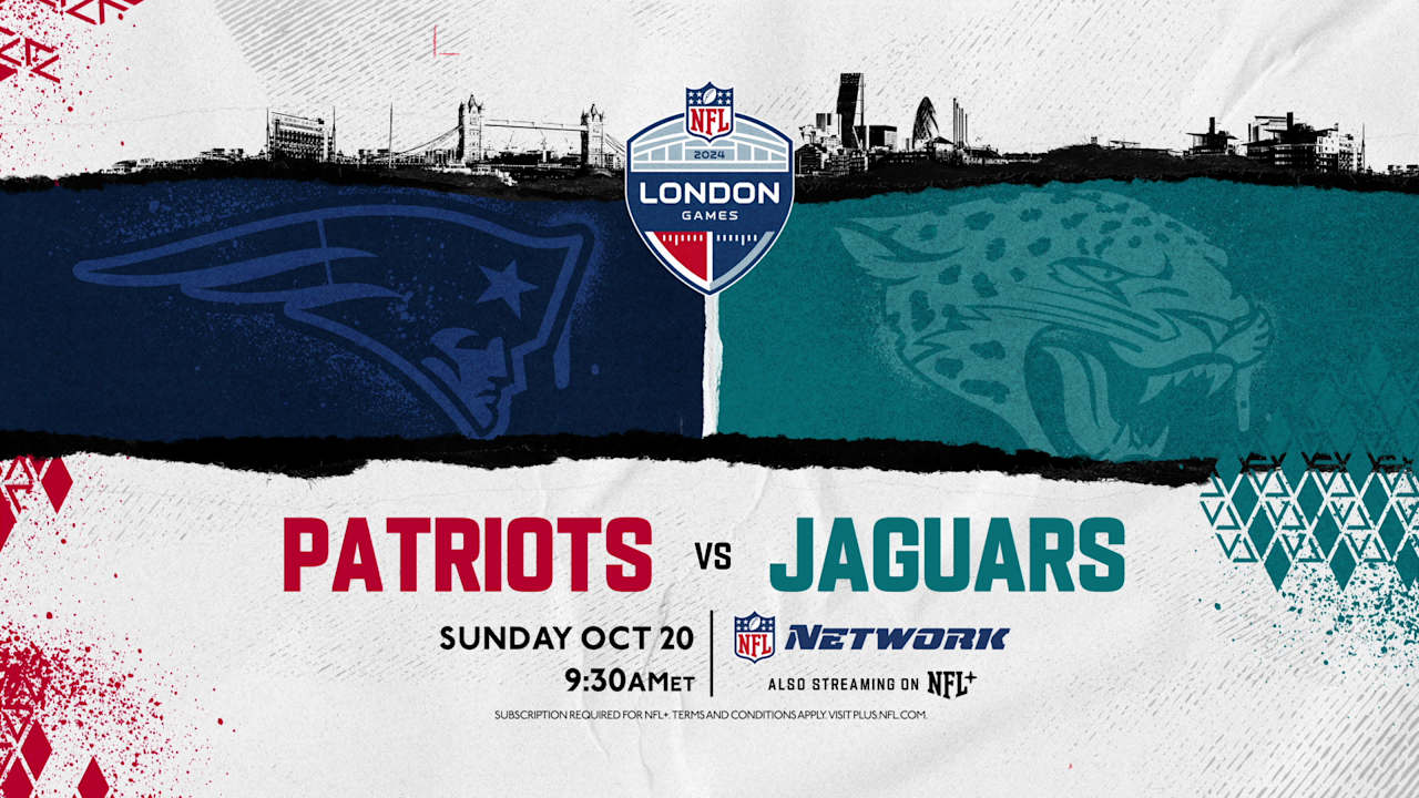 New England Patriots-Jacksonville Jaguars From London Exclusively on ...
