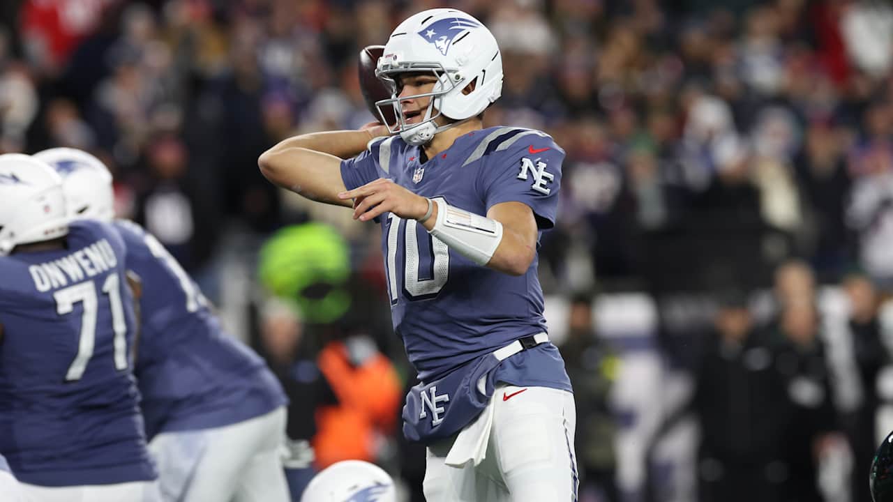 Every Drake Maye Pass Completion Against the New York Jets | NFL Week 11