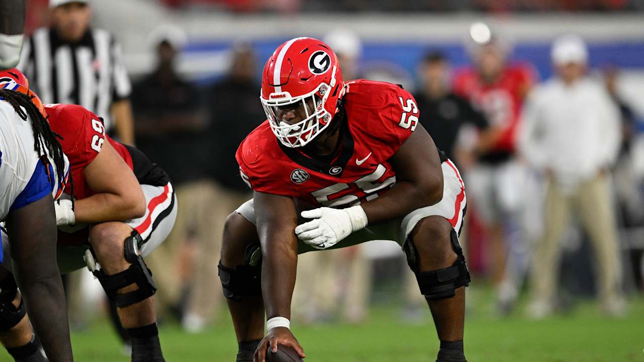 Photos: Patriots third round pick Jared Wilson in action