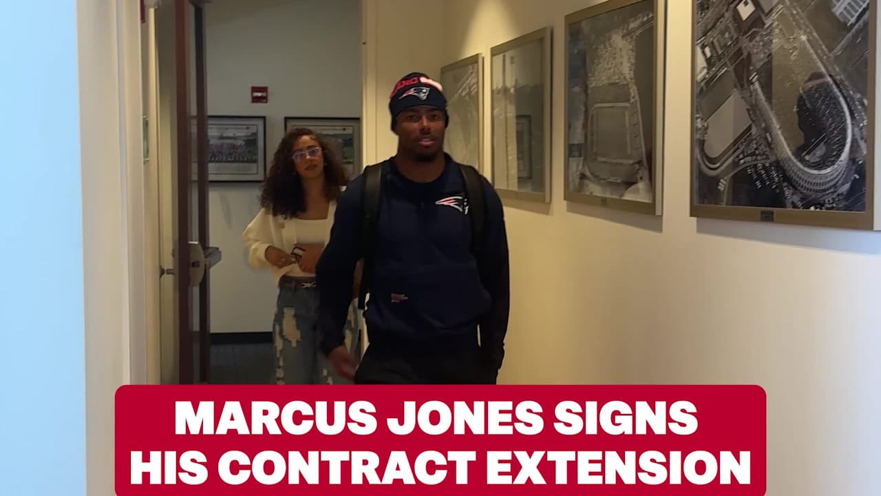 Marcus Jones Signs Contract Extension