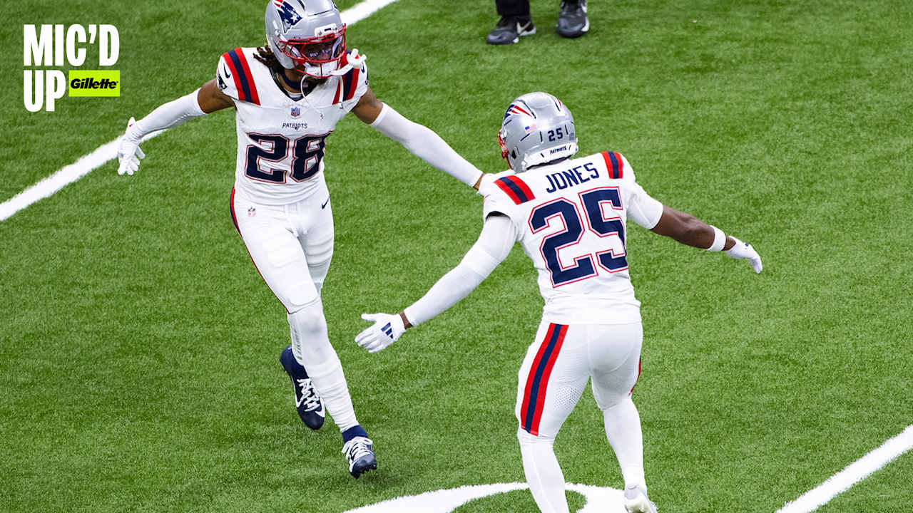 Marcus Jones is Mic'd Up During Patriots 25-19 Win Over Saints