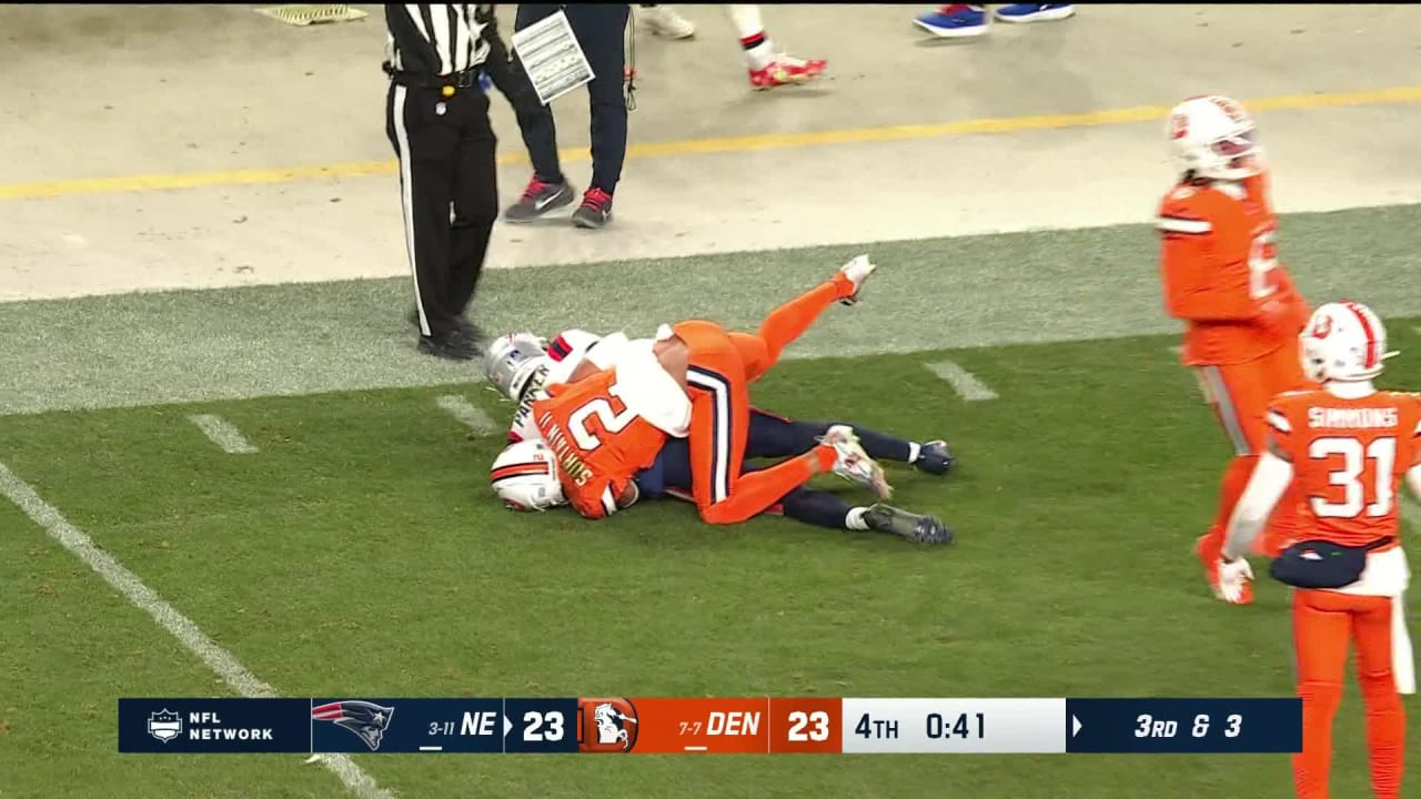 Zappe dimes up Parker for 27-yard back-shoulder catch in crunch time