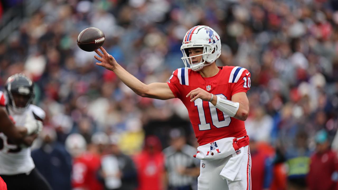 Every throw and rush by Drake Maye in debut vs. Texans | NFL Week 6