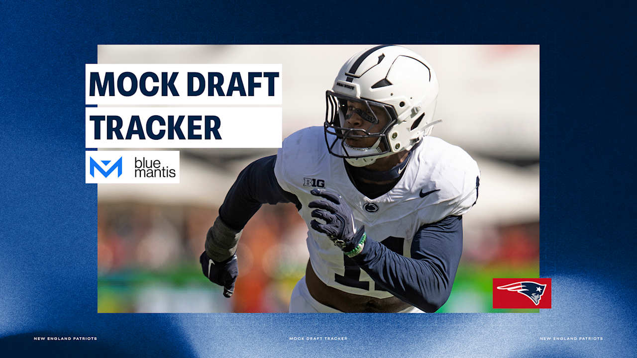 2025 New England Patriots NFL Mock Draft Tracker