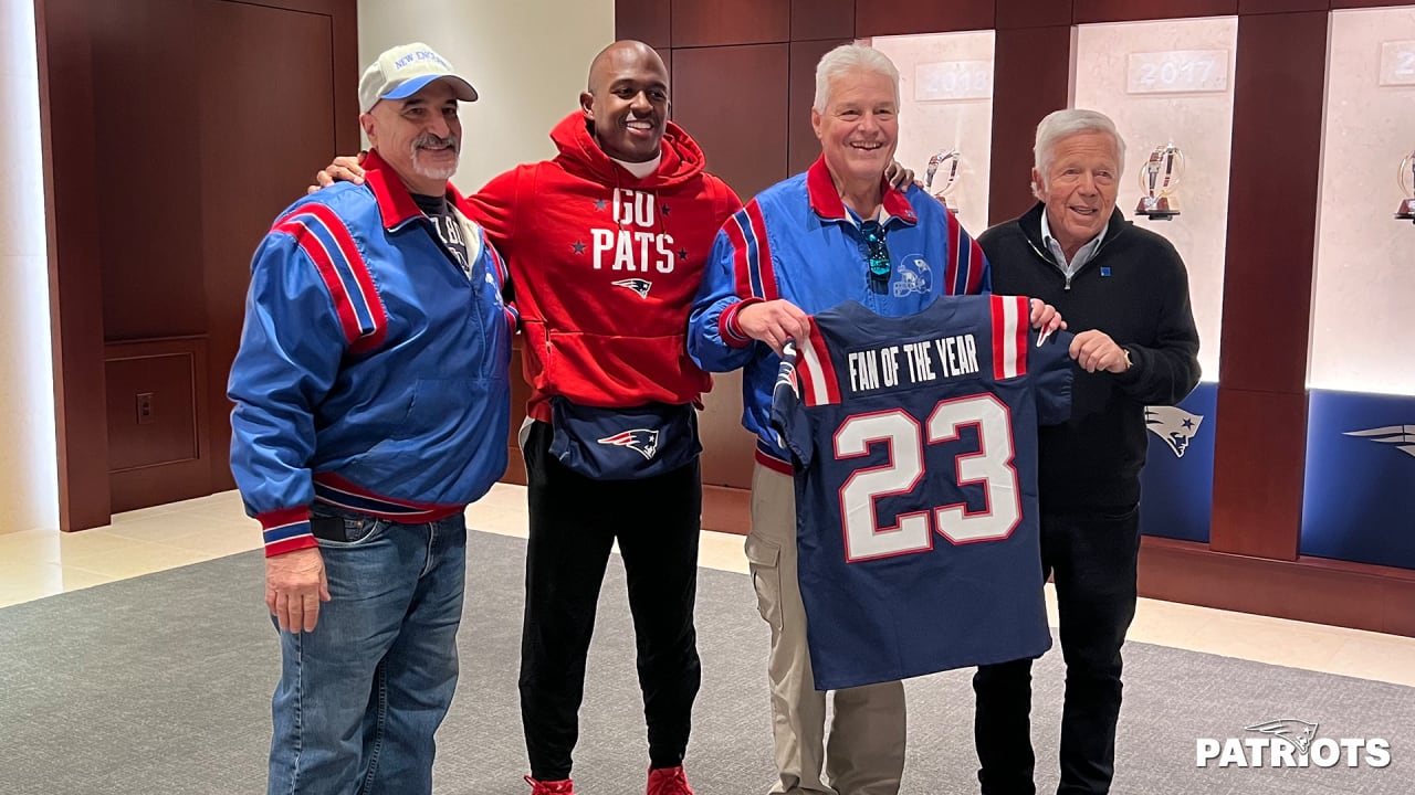 Patriots honor Tim Fowler as 2023 Fan of the Year in partnership with ...