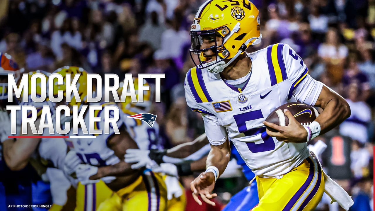 2024 New England Patriots NFL Mock Draft Tracker