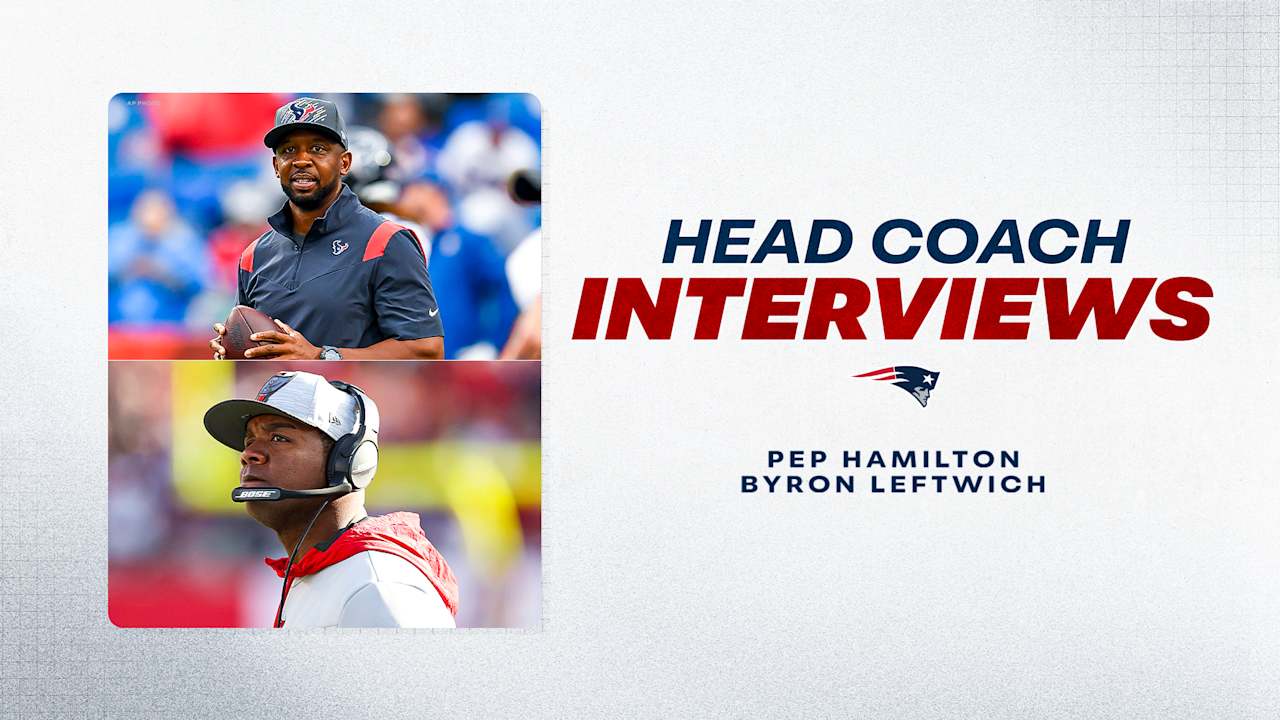 Patriots Complete Two Head Coaching Interviews