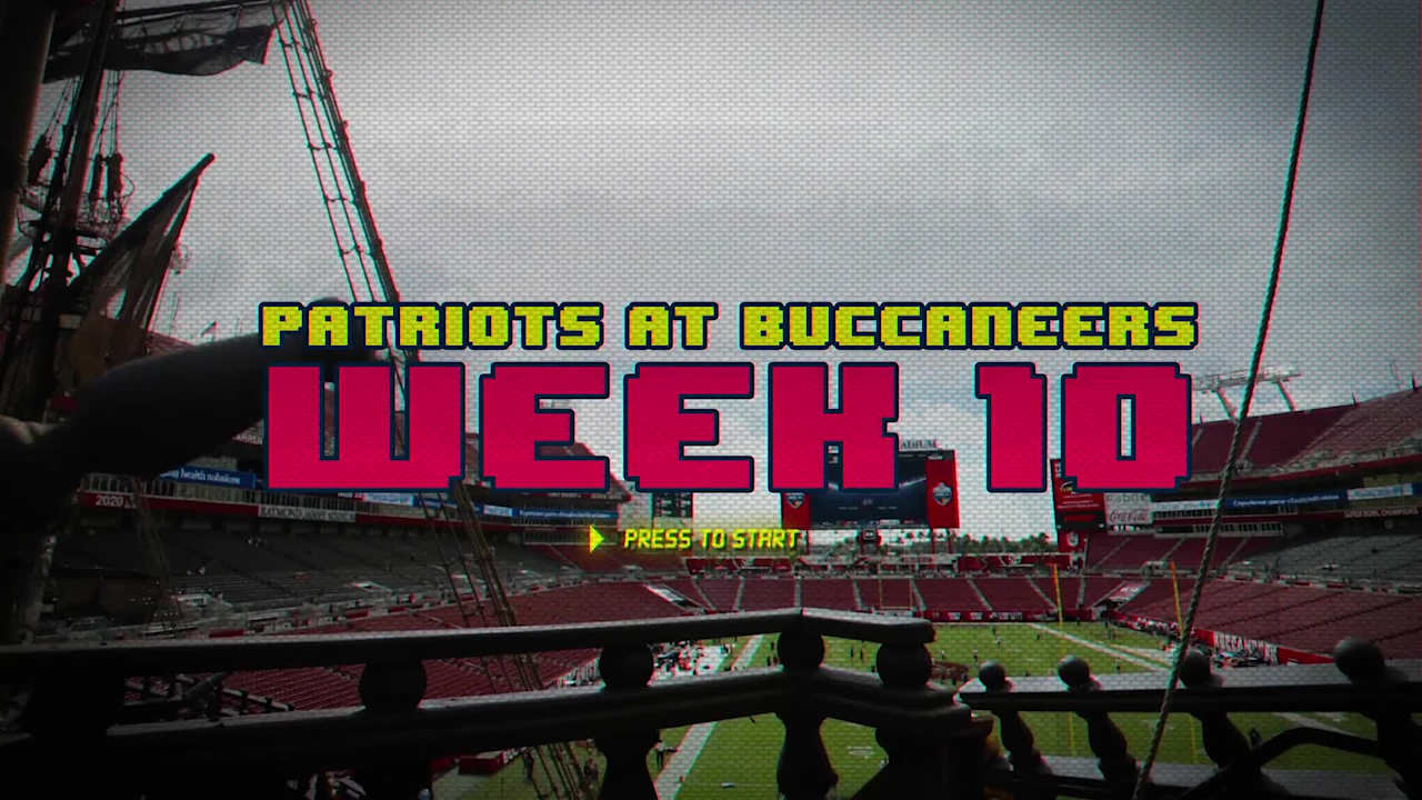 Video Game Style Recap: Patriots at Buccaneers Highlights