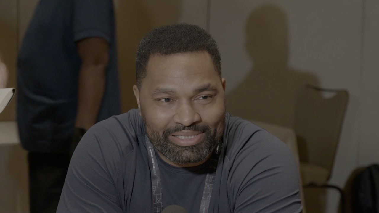 Head Coach Jerod Mayo 3/25: "We're trying to build this the right way"