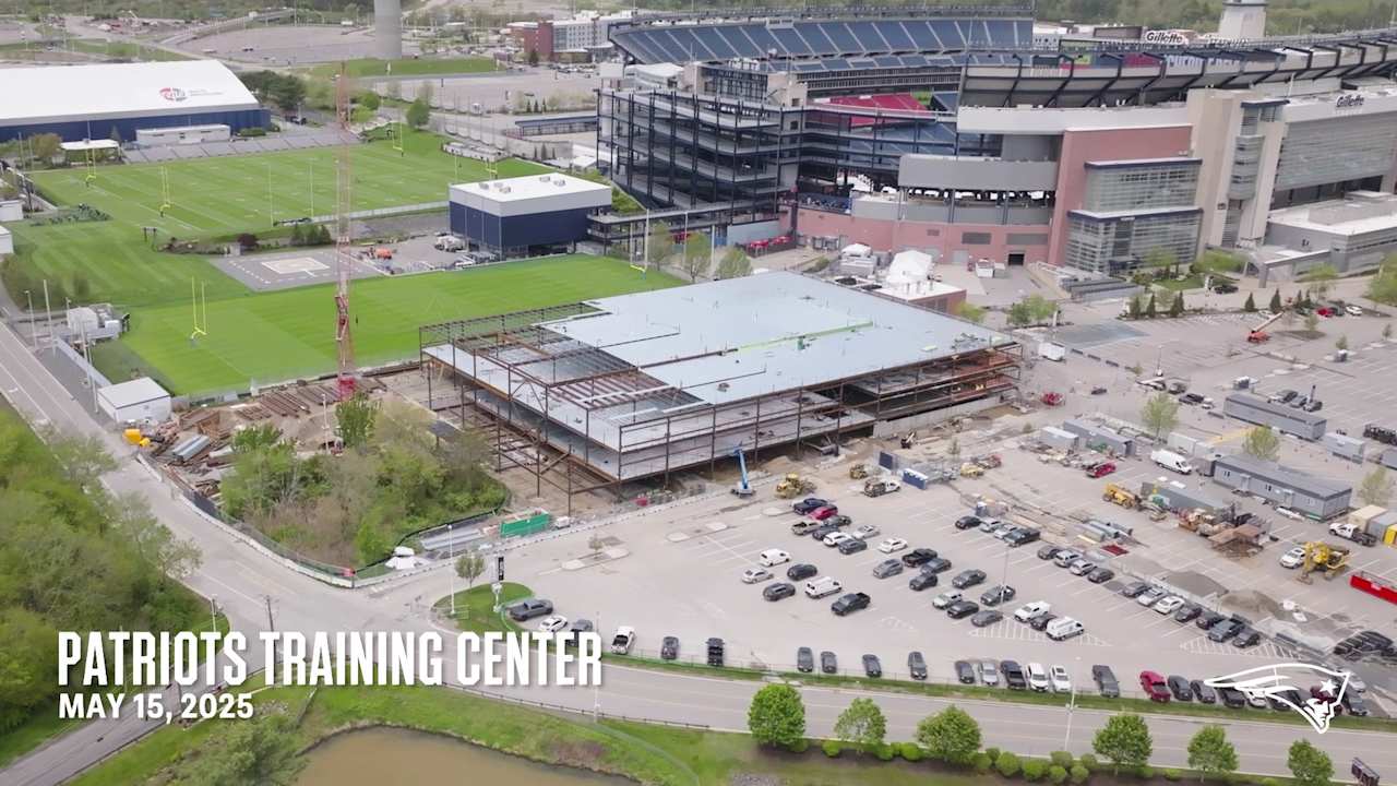 Patriots Training Center Topping Off Ceremony