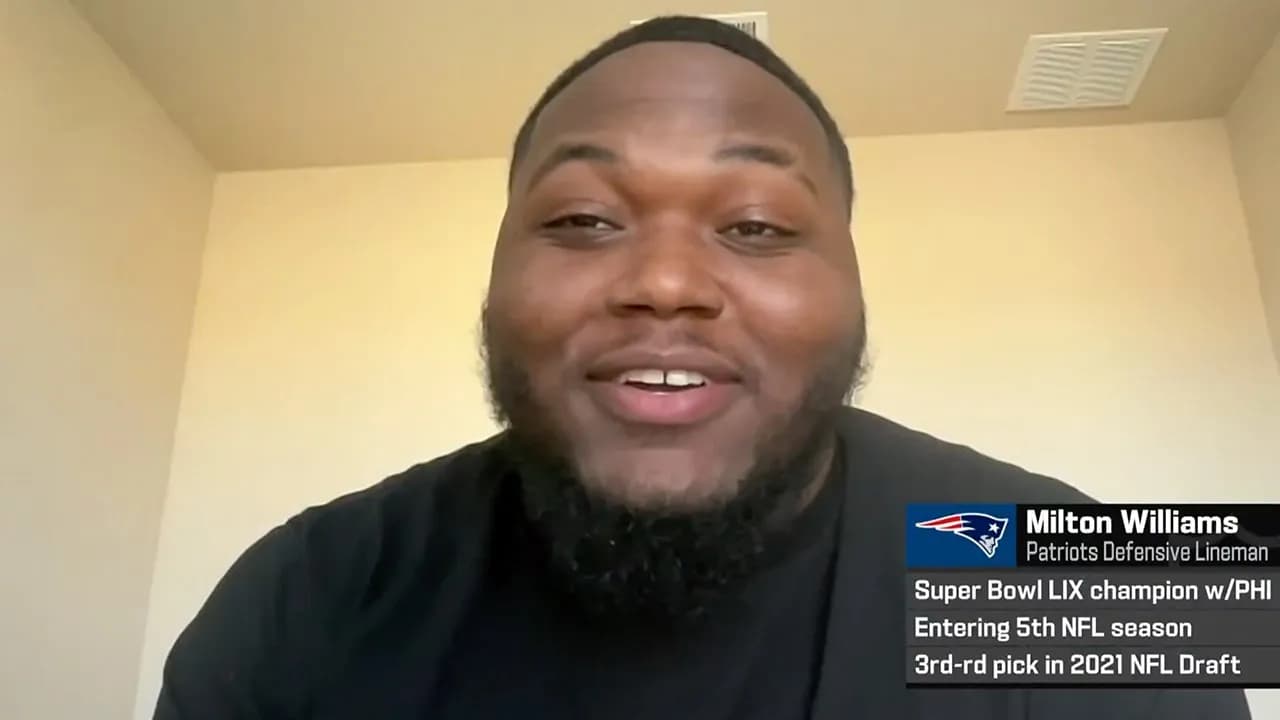 Milton Williams Joins NFL Network to Discuss Signing with the New ...