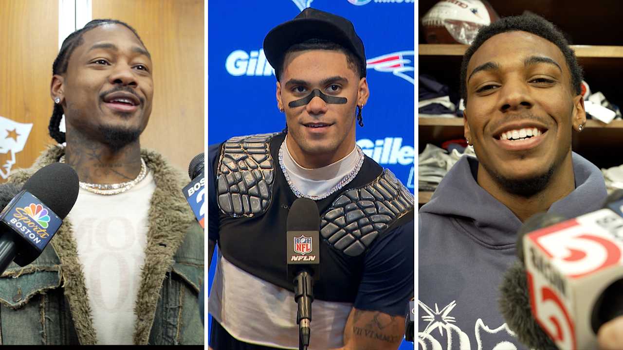 Stefon Diggs, Christian Gonzalez, Craig Woodson and More | Postgame ...