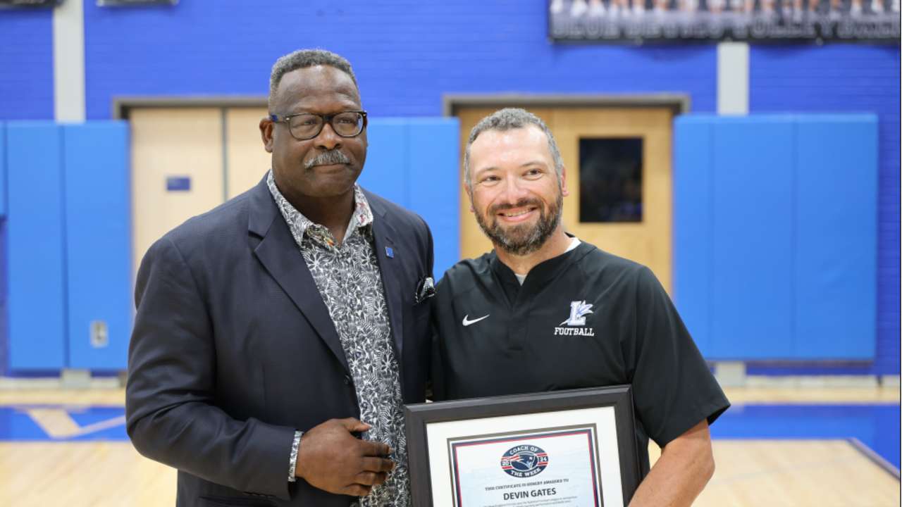 Leominster High School's Devin Gates Named the New England Patriots ...