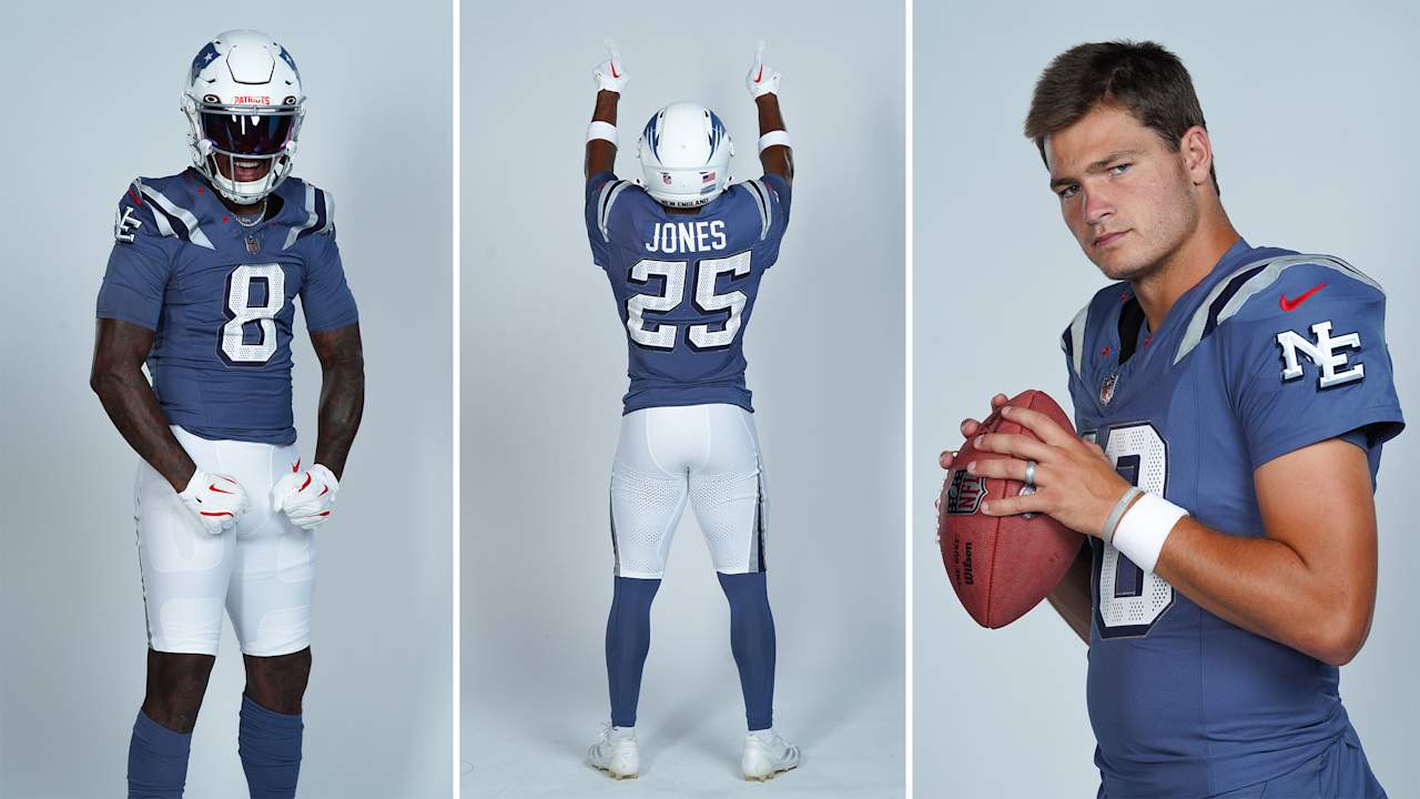 Photos: Patriots Unveil Rivalry Uniforms