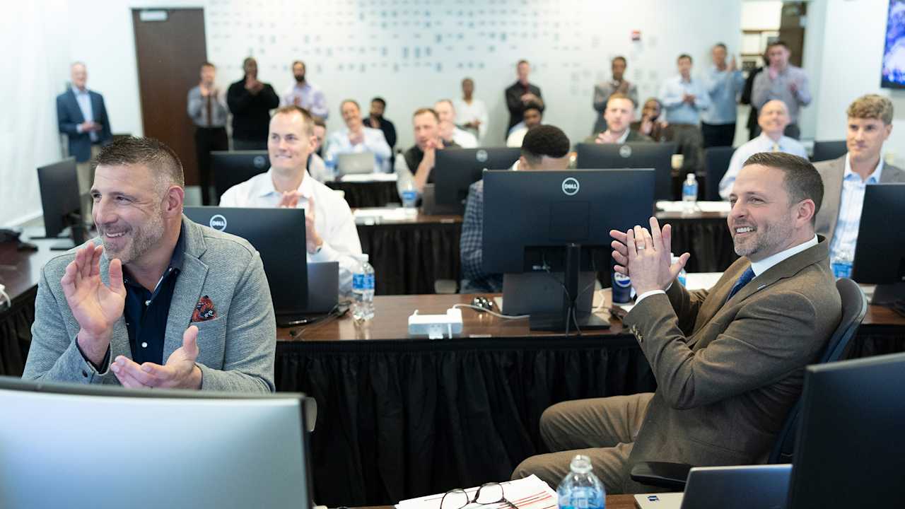 Photos: Behind The Scenes Of The Patriots 2025 NFL Draft