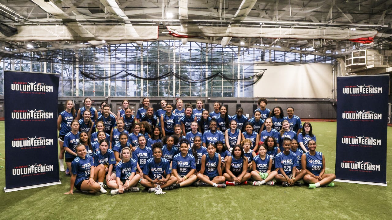 Photos: Patriots Host NFL Flag College Showcase