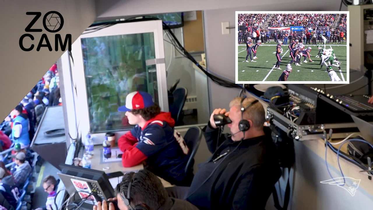 Zo Cam: Reaction to Drake Maye's TD Run