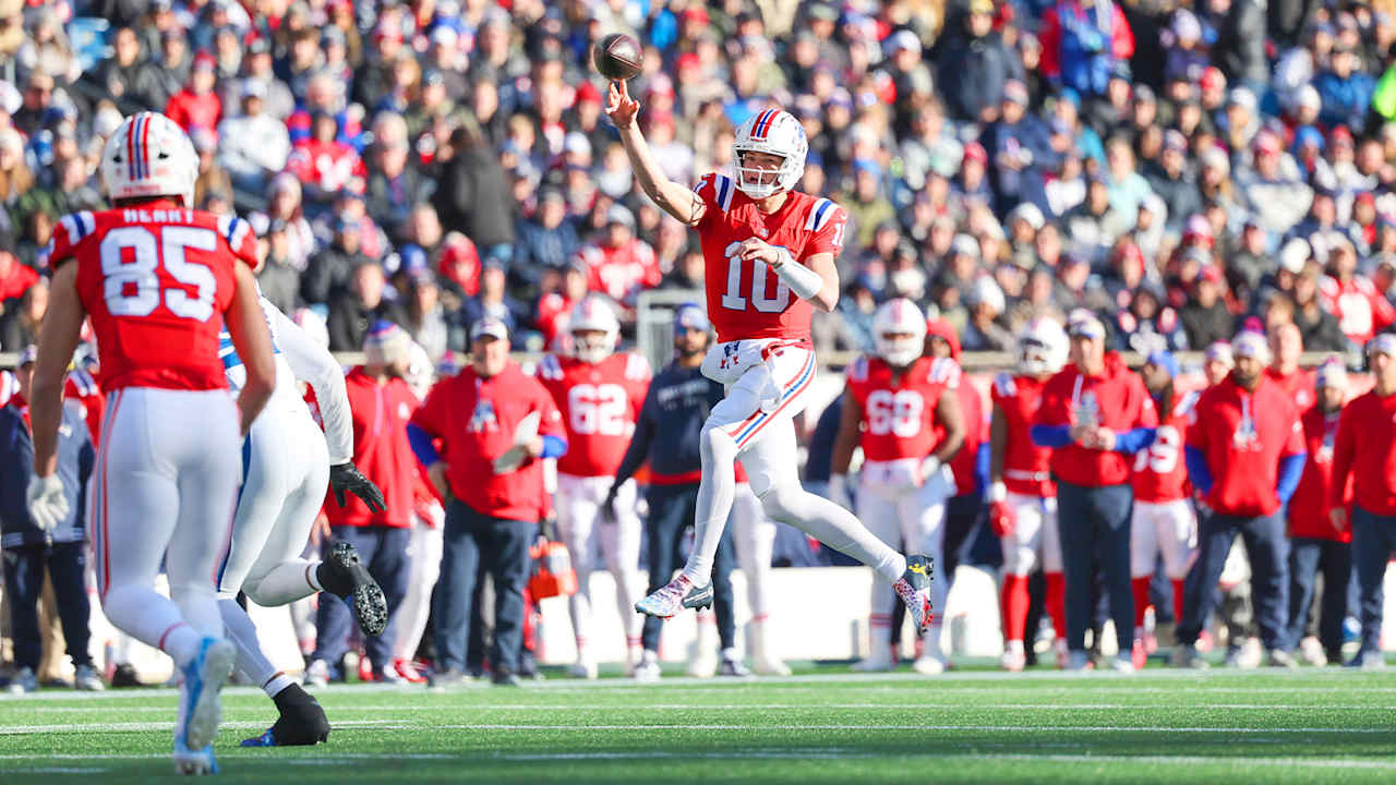 After Further Review: Breaking Down QB Drake Maye, Strides Made by the ...