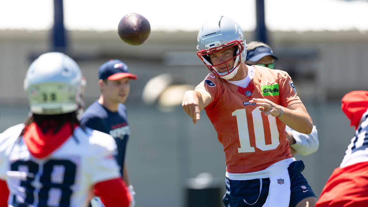 Drake Maye at Patriots OTAs | Hype Video