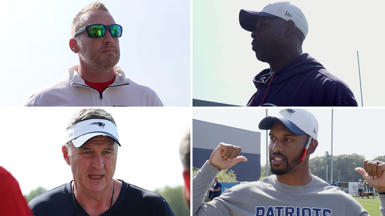 Patriots Offensive Coaches 8/11 | Media Availability