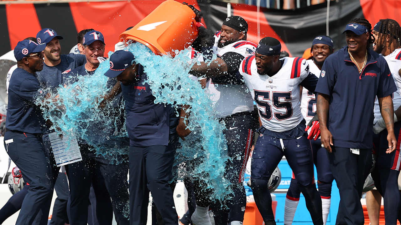 Patriots players praise Jerod Mayo after first career win as head coach