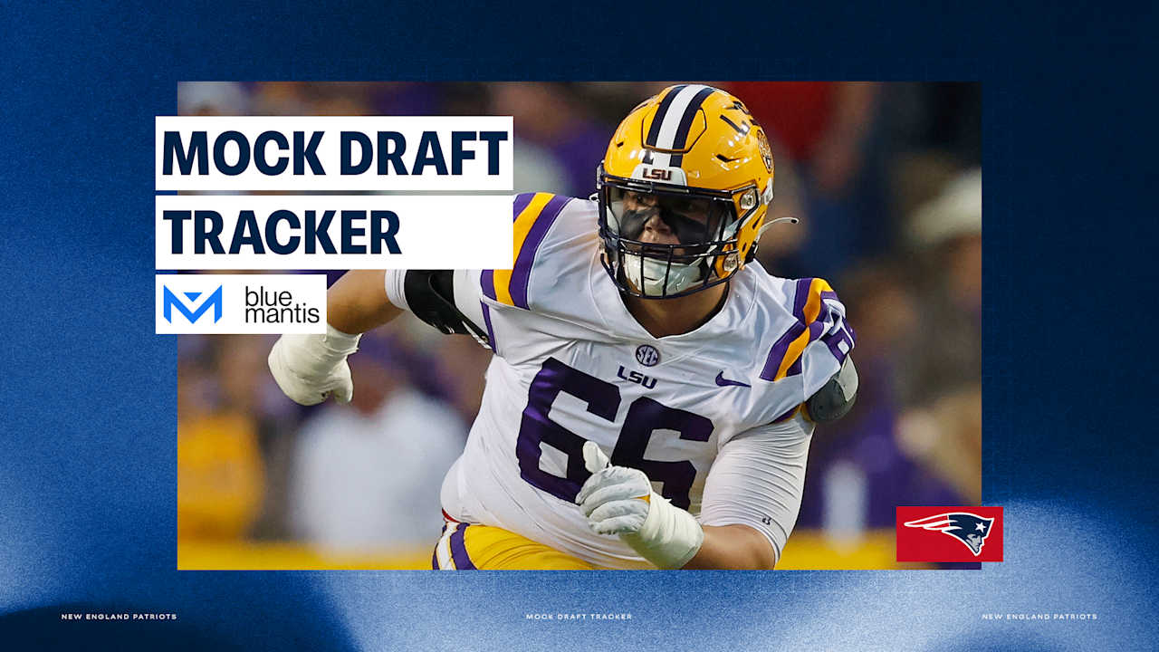 2025 New England Patriots NFL Mock Draft Tracker