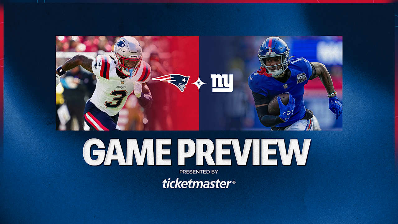 Game Preview: New England Patriots at New York Giants | Preseason Week 3