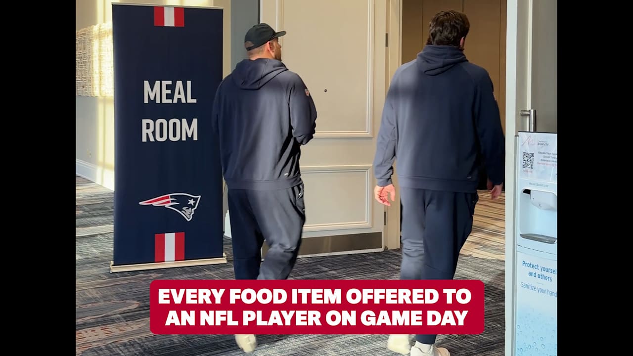 Every Food Item Offered to an NFL Player on Game Day