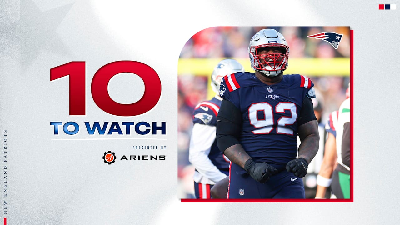 10 to Watch: Patriots Look to Get on Track vs. Jets