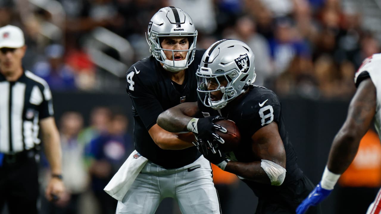 Aidan O'Connell, Josh Jacobs pave the way for best offensive showing of ...