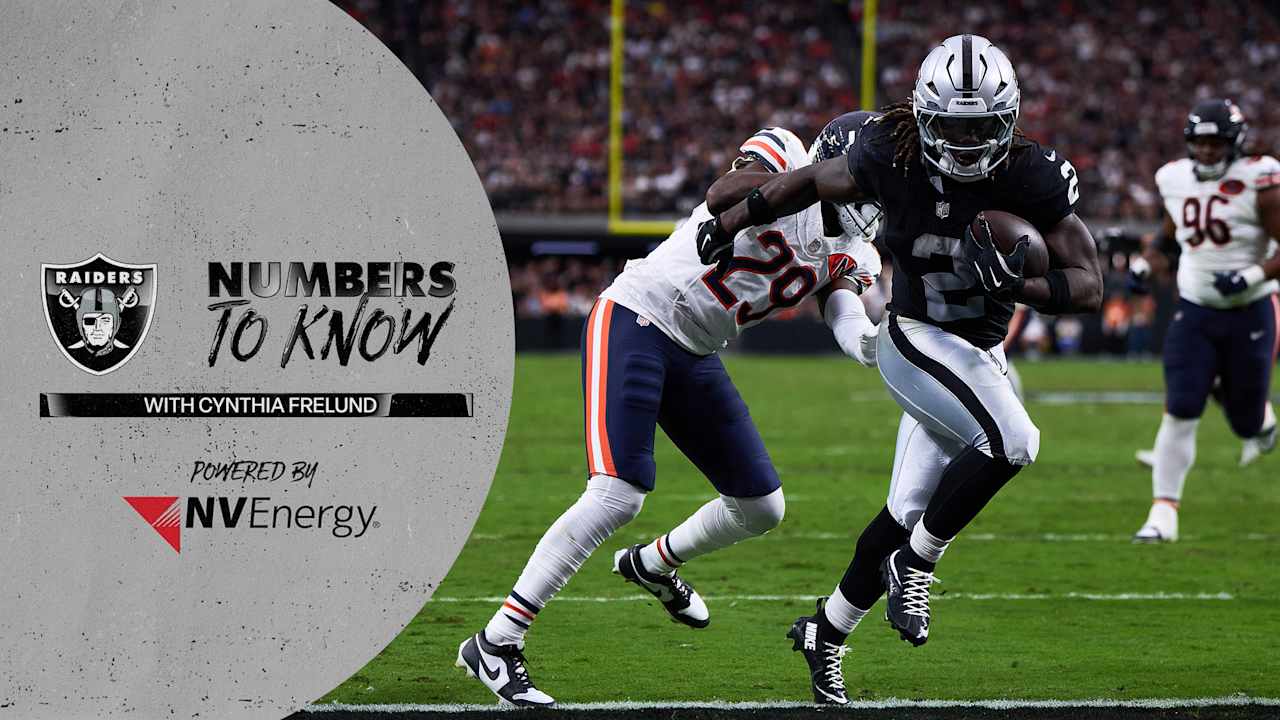 All the numbers to know for Raiders-Colts Week 5 | Cynthia Frelund ...