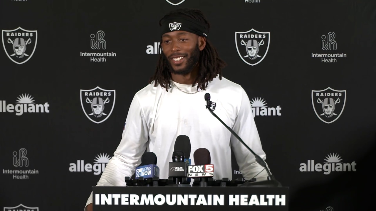 Jakobi Meyers talks defense, Tre Tucker and more | 2024 Training Camp | Press Conference