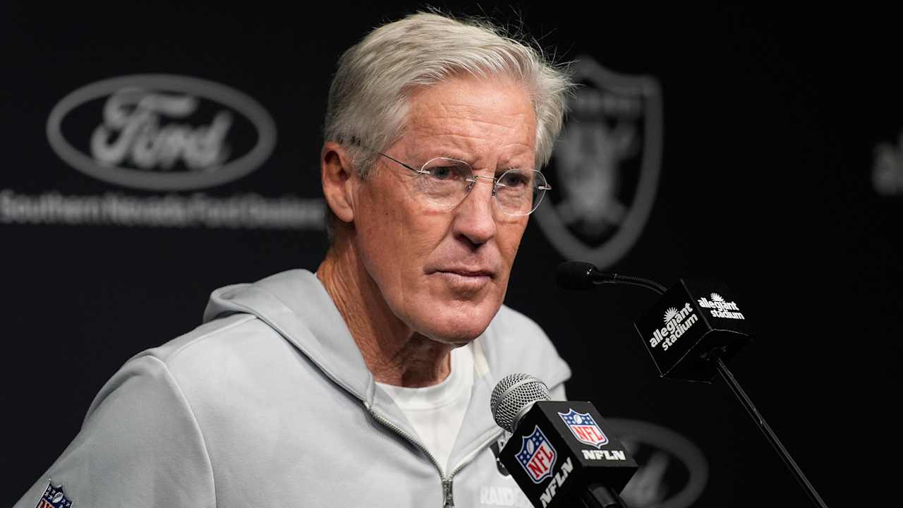 Head Coach Pete Carroll talks to the media | 2025 NFL Week 18 vs ...