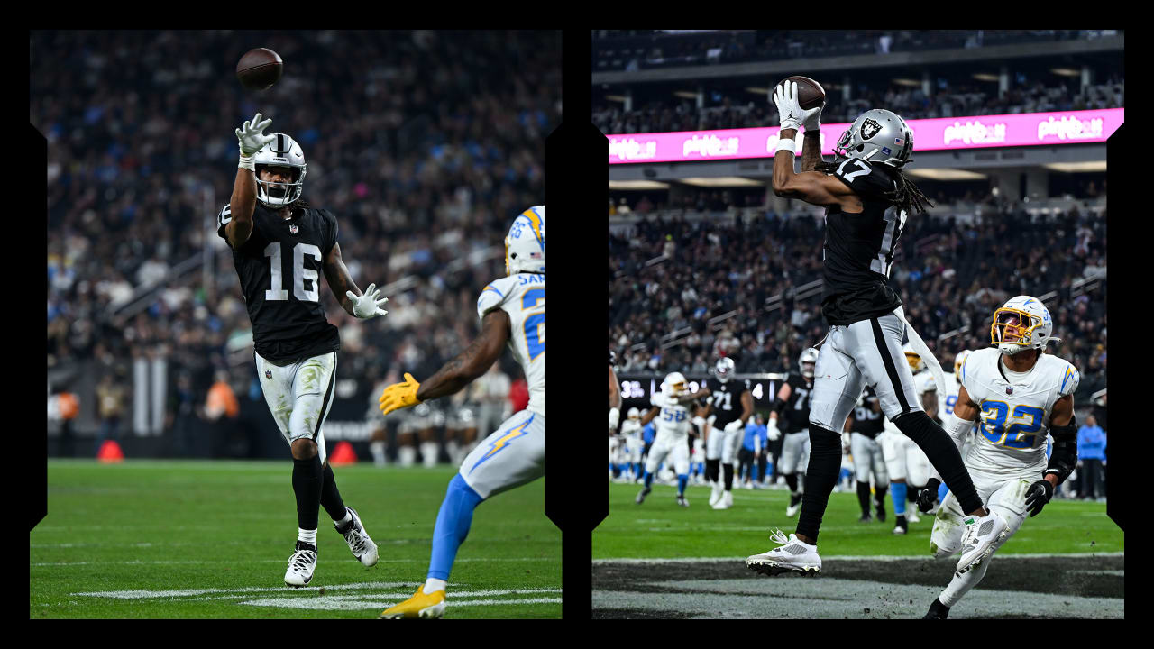 Davante Adams touchdown from Jakobi Meyers on trick play | Raiders 2023 Week 15 Highlights vs ...