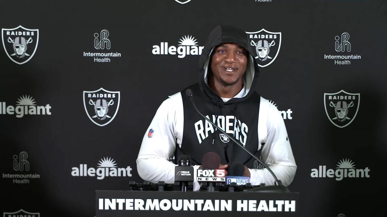 Zamir White on Brock Bowers, Luke Getsy, mindset and more | 2024 Training Camp | Press Conference