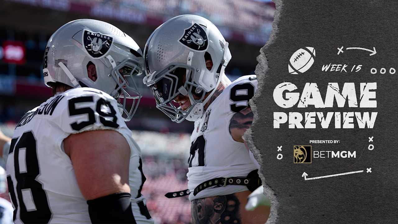 Game Preview: Raiders take on Falcons in Monday Night Football showdown