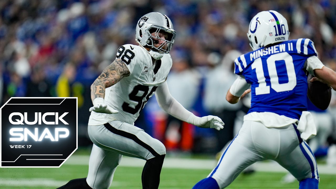 Quick Snap: Raiders fall short against Colts