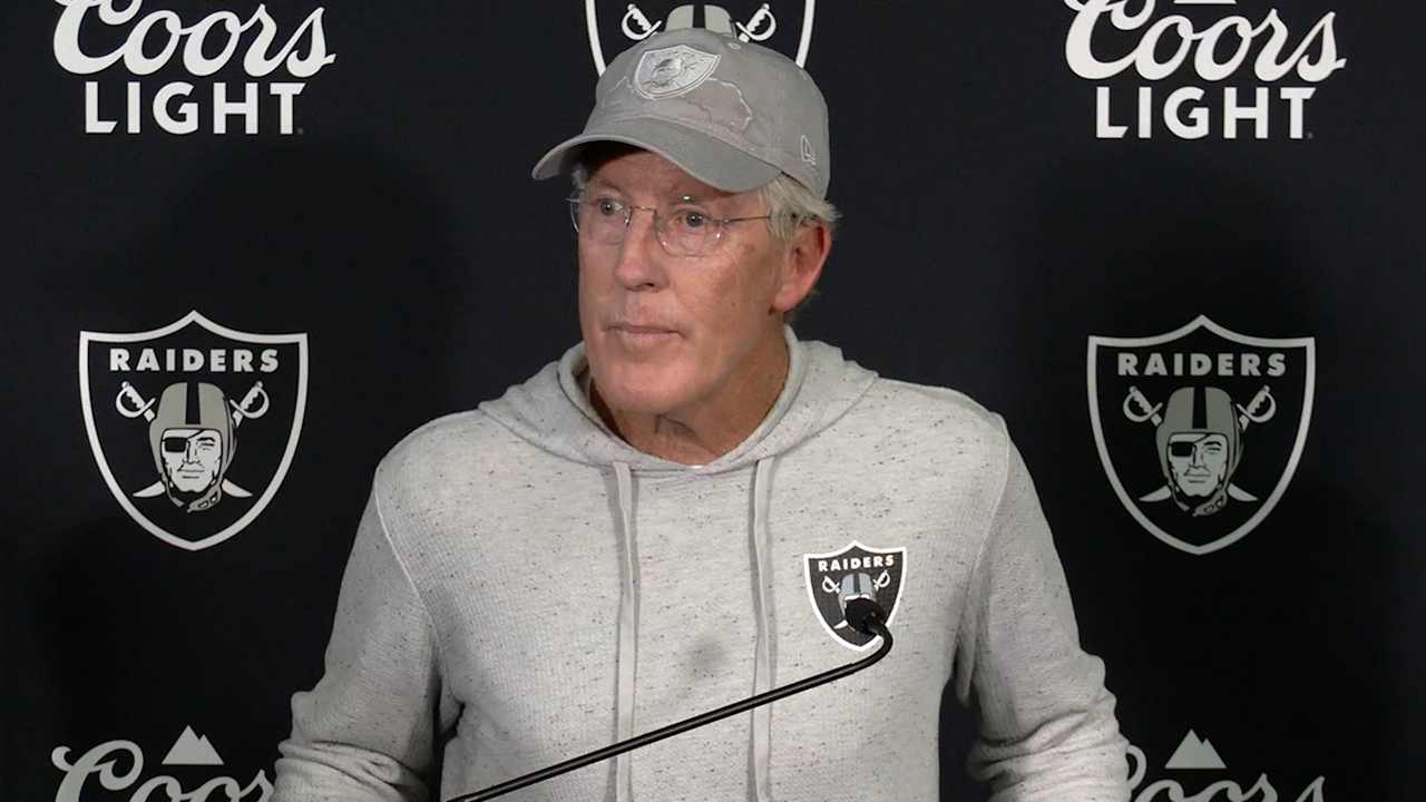 Pete Carroll on the offensive line, special teams and more | 2025 NFL ...