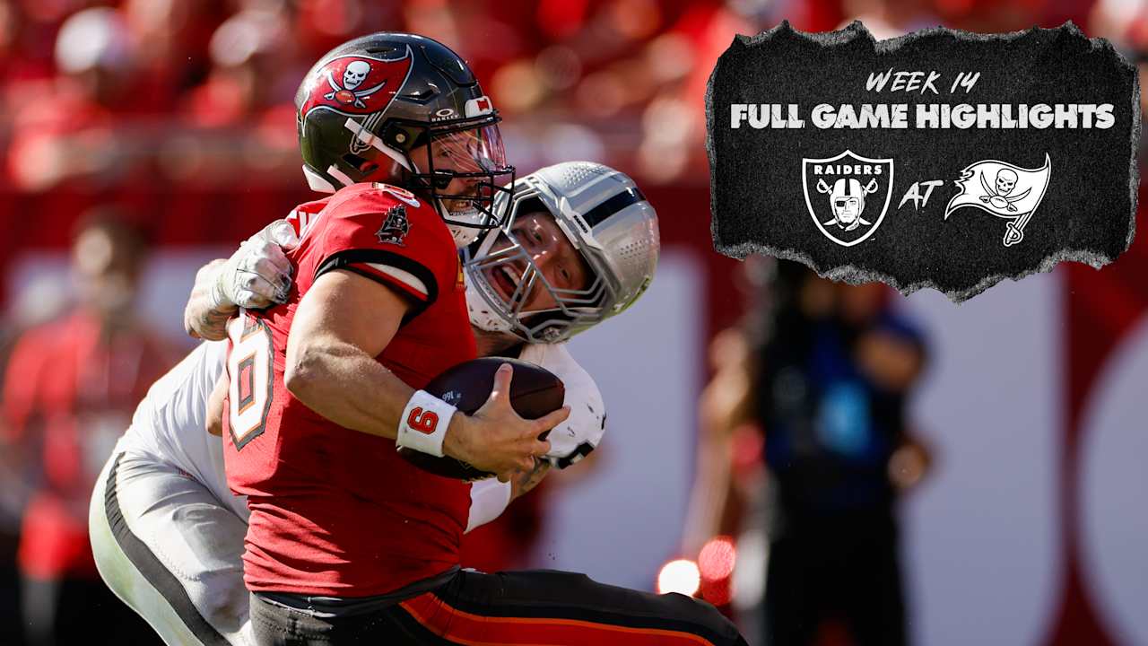 Raiders 2024 Week 14 Highlights vs. Tampa Bay Buccaneers | Full game highlights from the Raiders ...
