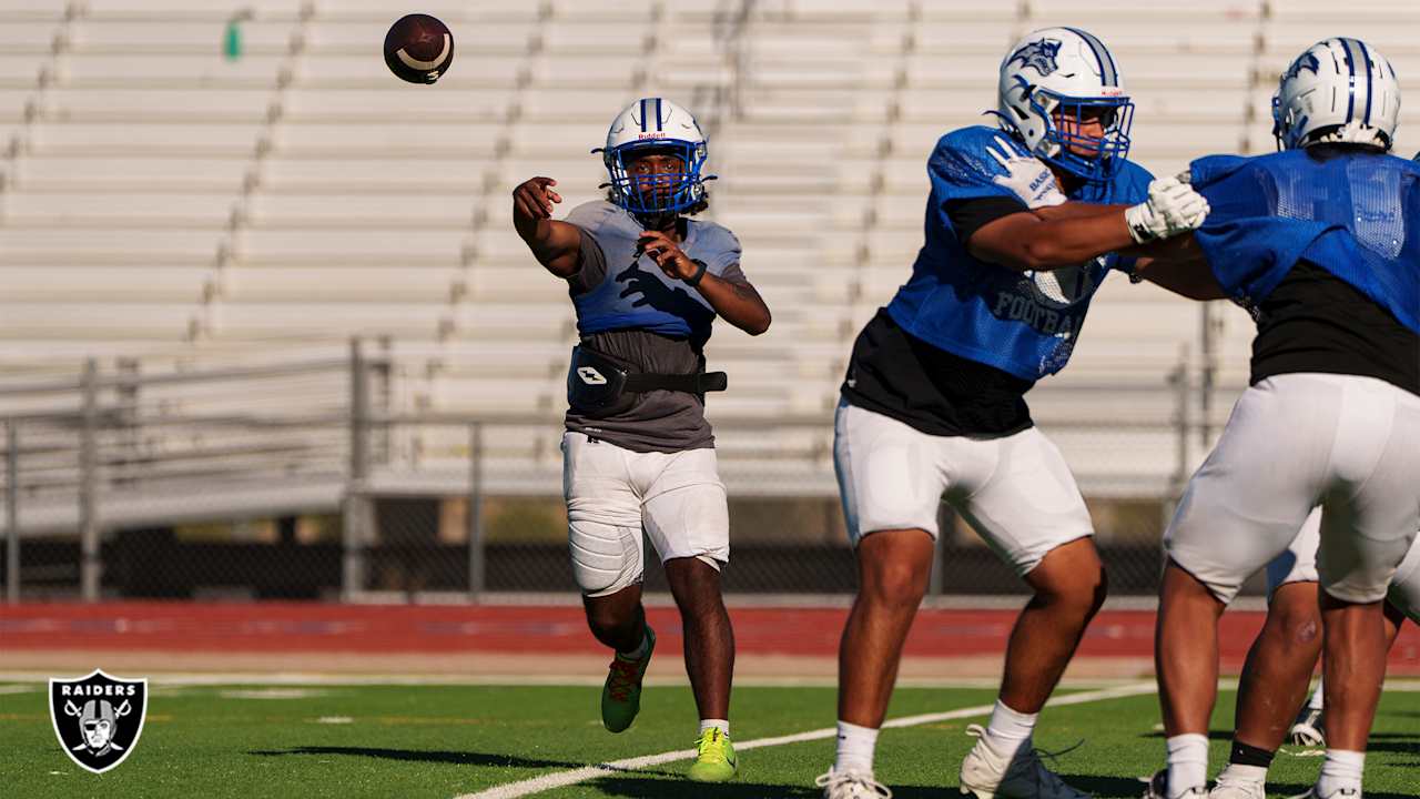 Photos: Raiders hype up Coronado High School and Basic Academy football ...