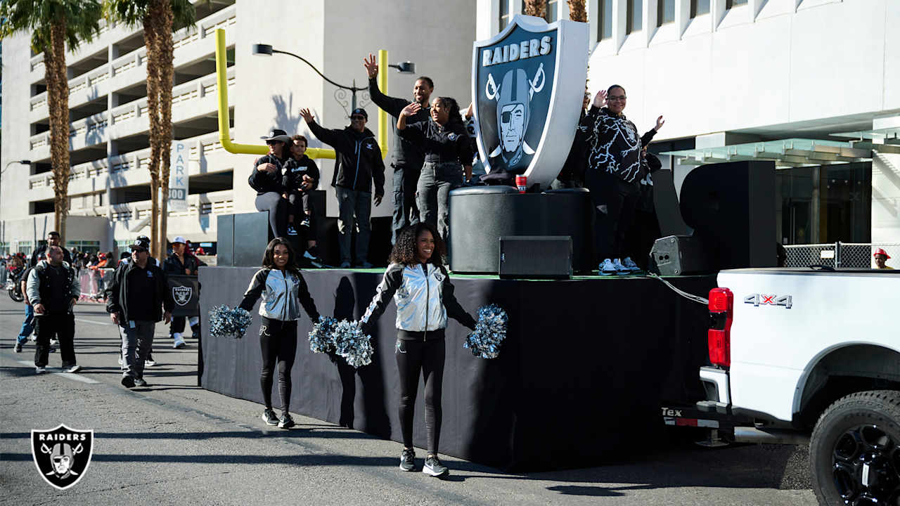 Photos: Raiders march in Martin Luther King Jr. Day Parade