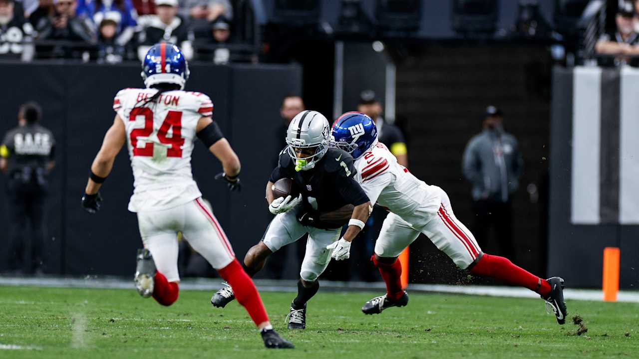 Game Recap: Raiders unable to keep pace in lopsided loss to Giants