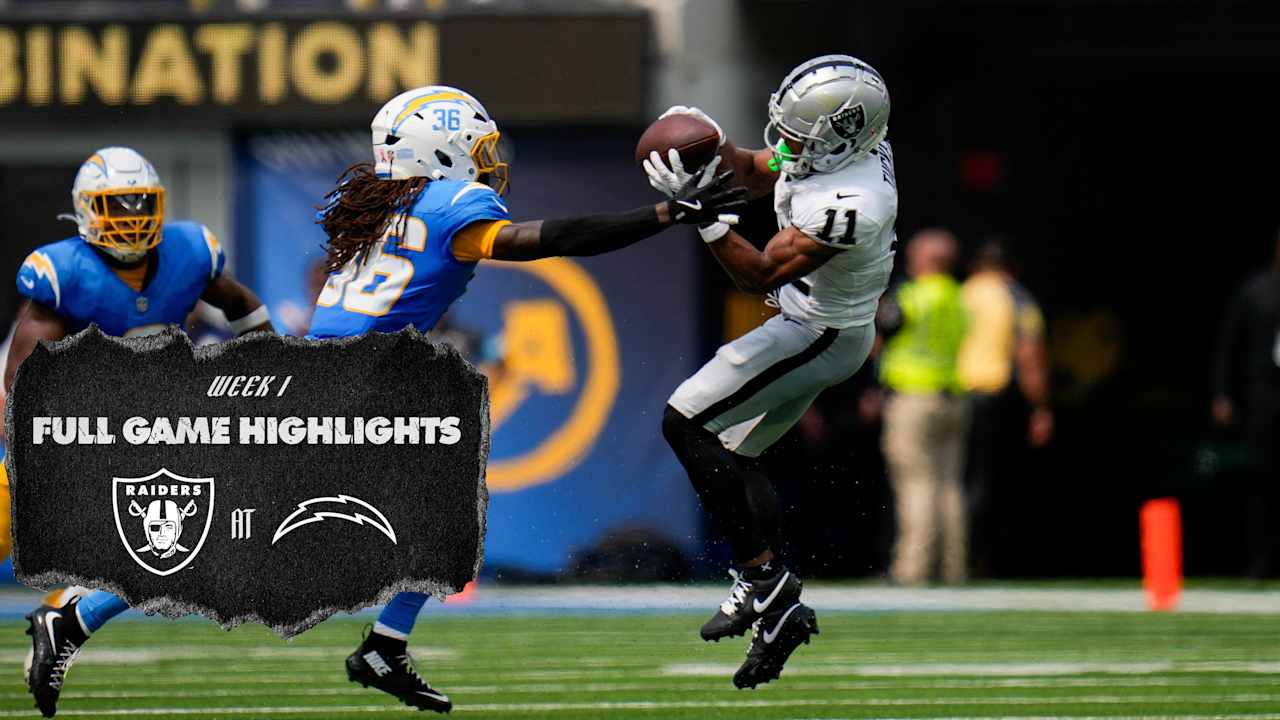 Raiders 2024 Week 1 Highlights vs. Chargers | Full game highlights from the Raiders' Week 1 ...
