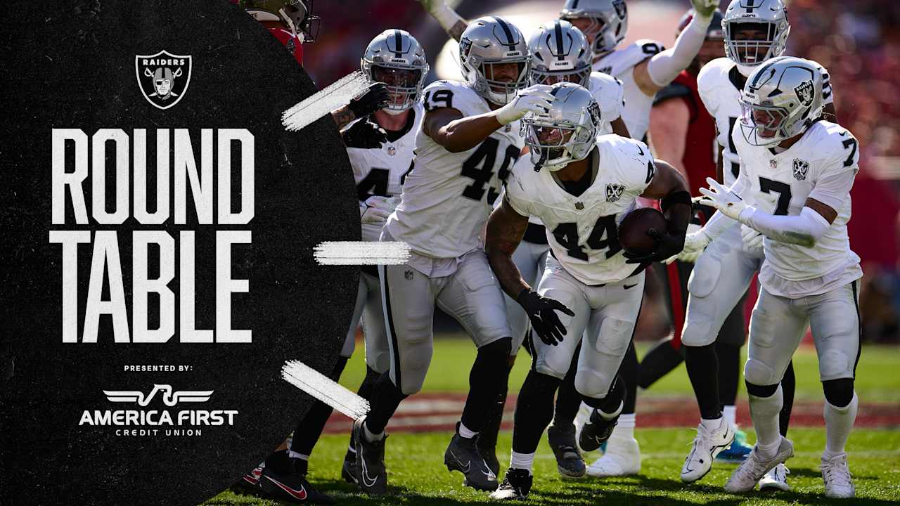 Aidan O'Connell injured in loss to the Bucs, plus the Raiders’ pass rush is making plays