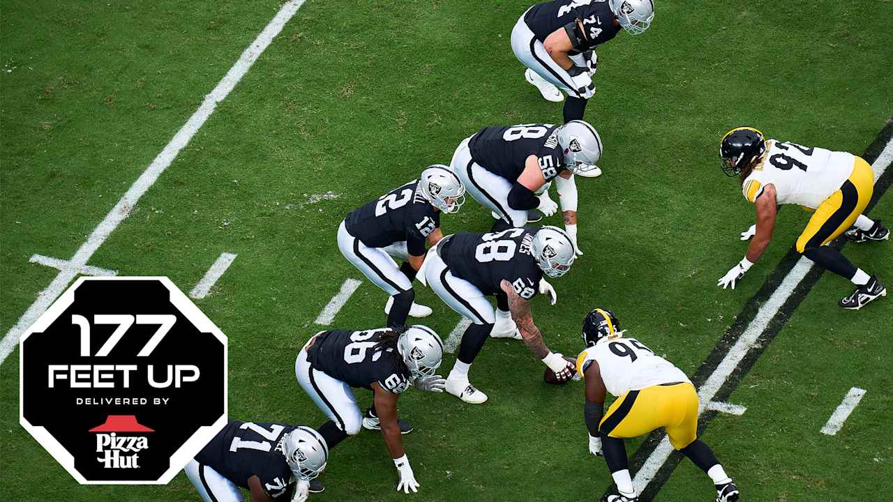 177 Feet Up: The 25 best photos from the catwalk | Raiders vs. Steelers