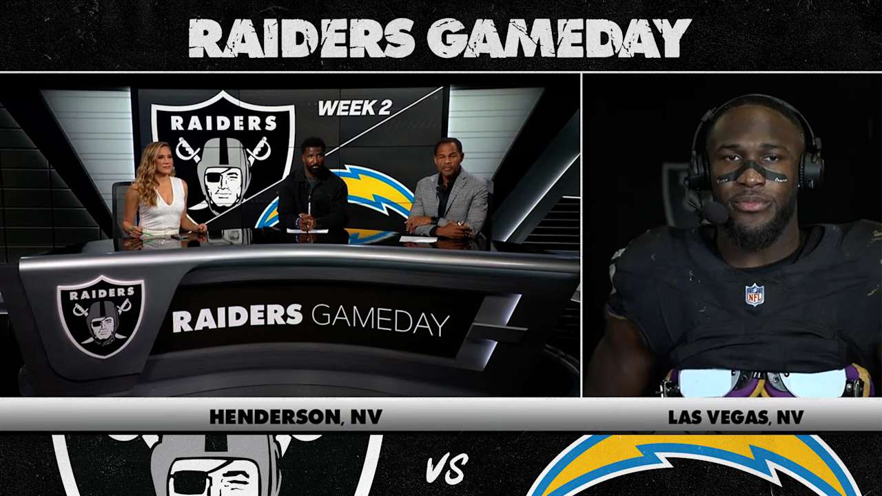 Raiders Gameday | Postgame recap of Raiders' Week 2 loss to the Los Angeles Chargers | 2025 NFL ...