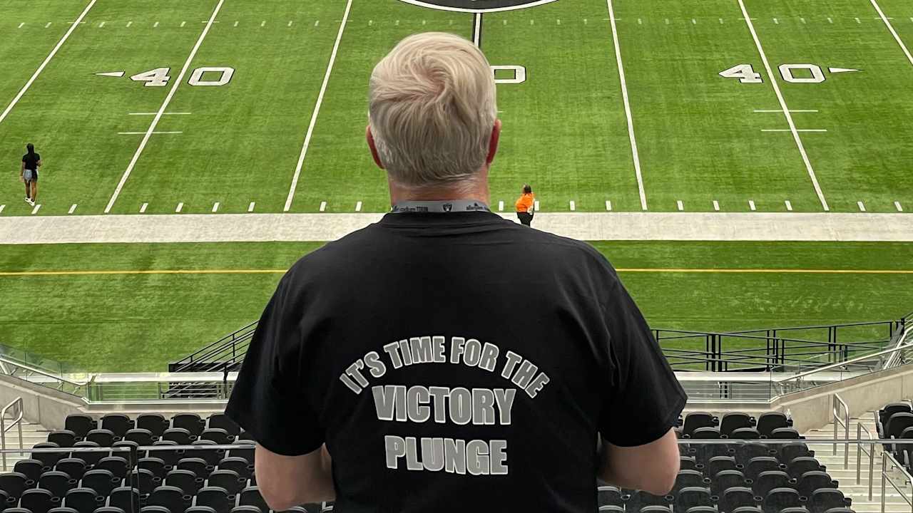 Raider Nation Origin Stories: Meet James Ramey, known for his postgame 'Victory Plunge'