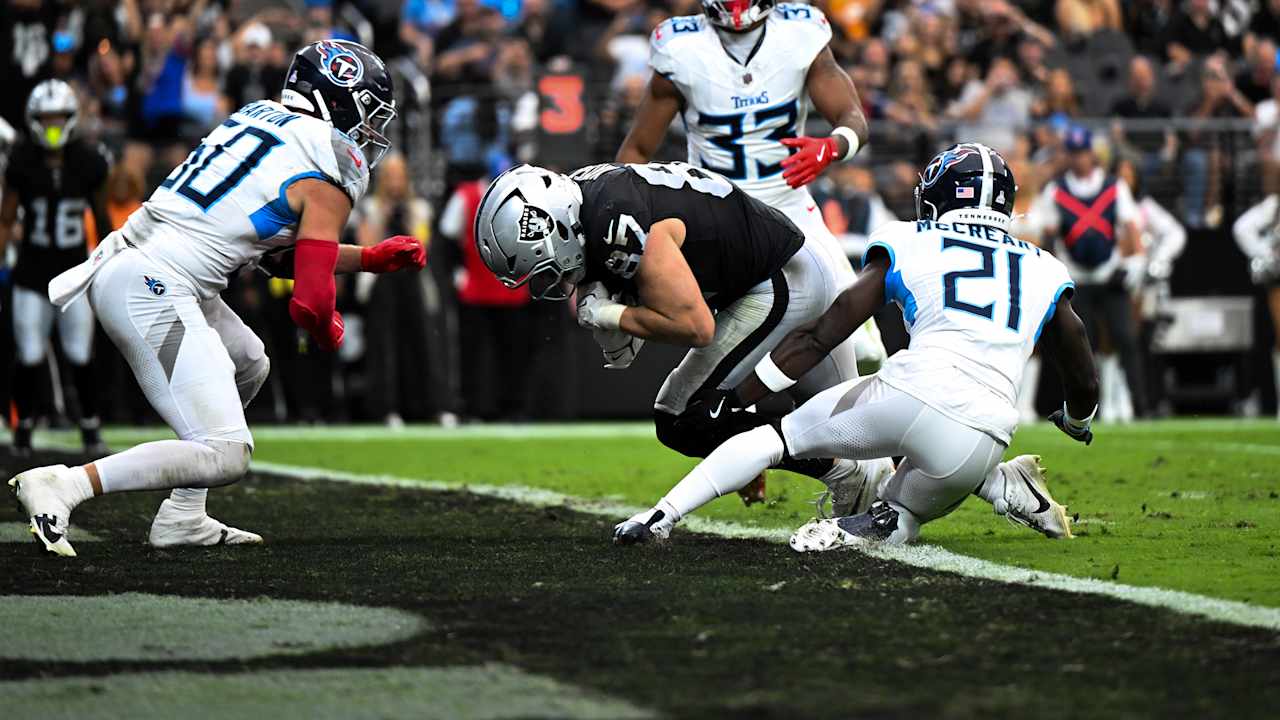 Raiders 2025 Week 6 Highlights vs. Tennessee Titans | Michael Mayer ...
